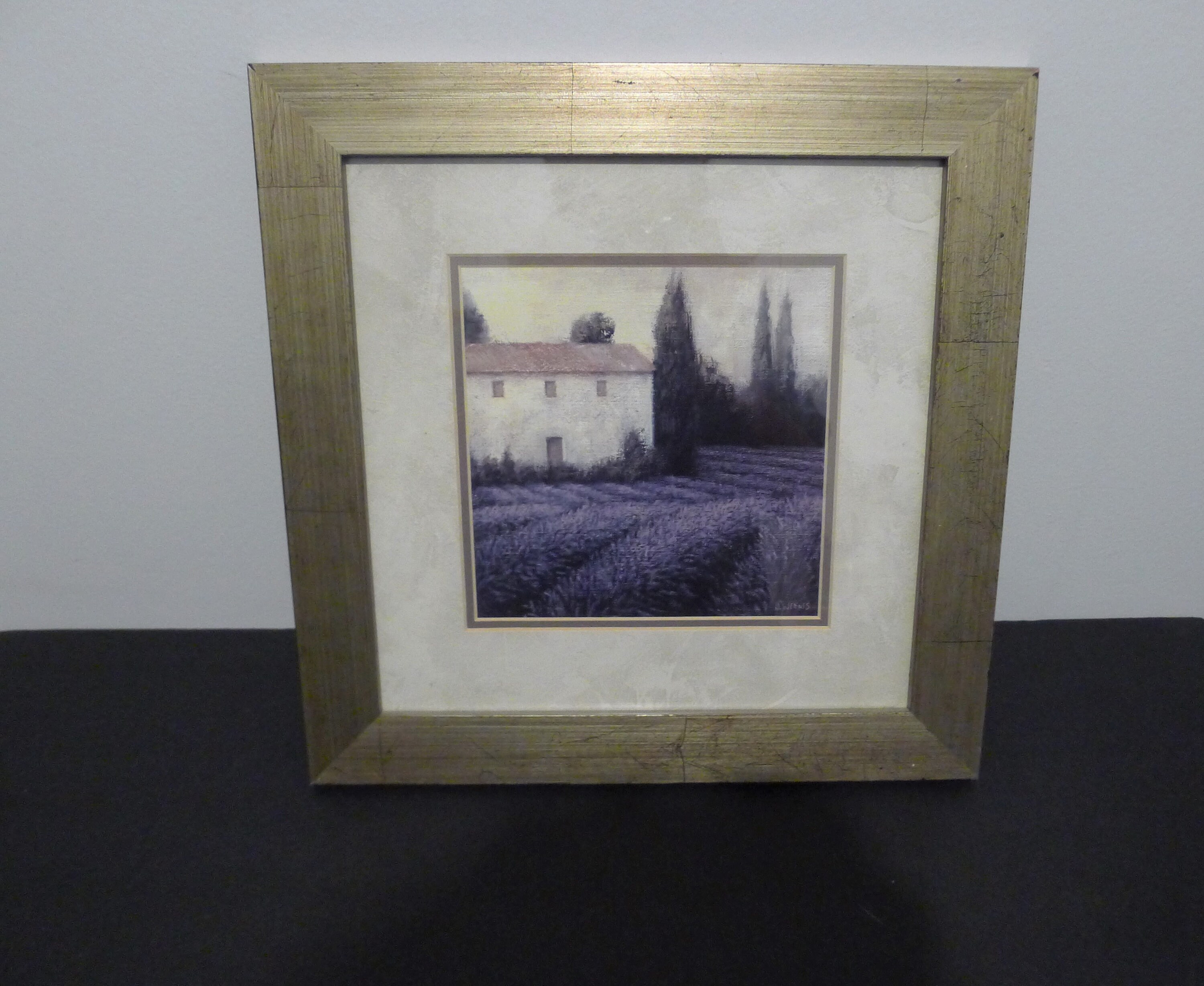 JAMES WIENS- Lavender Field Detail -art in Motion Framed & Signed Print ...