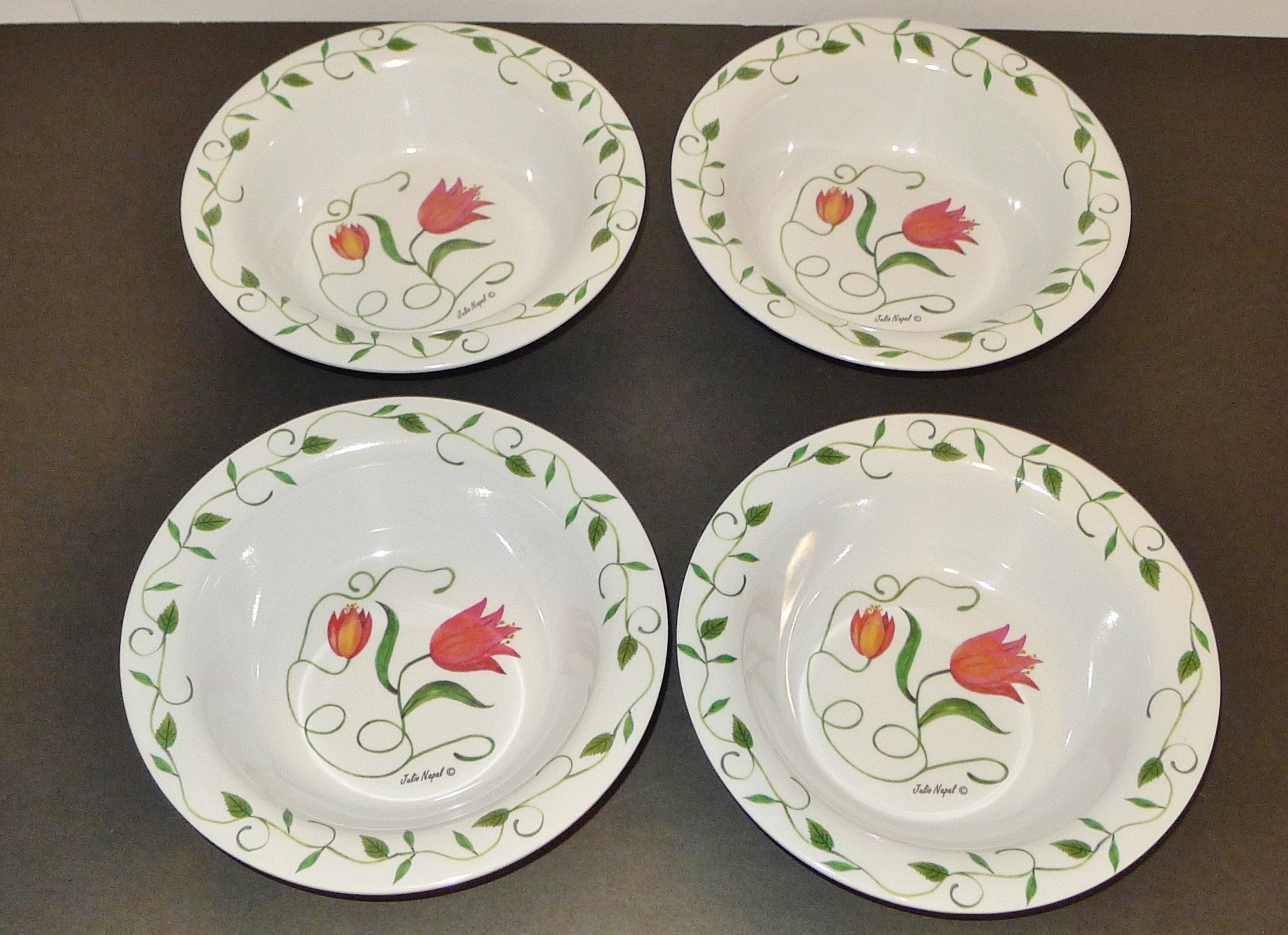 Set of 4 Vintage All-purpose Plastic MELA-WARE Bowls, in Very Good ...