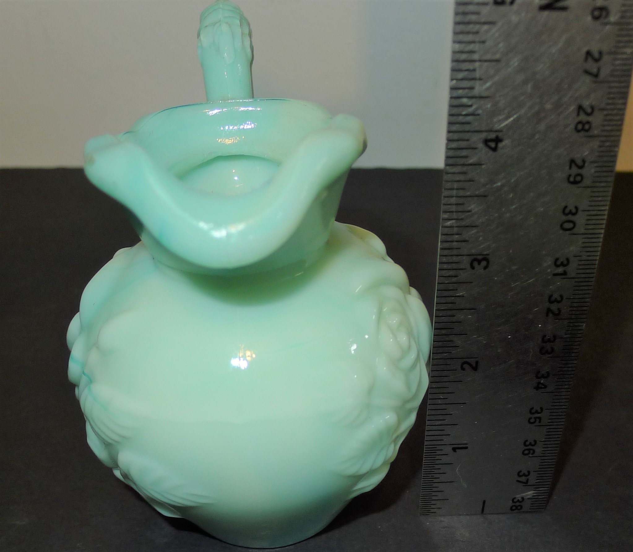 Nice Collection AVON Set of a Mini Pitcher and Pale Green Soap Dish ...