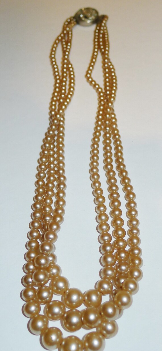 Collier 3 rangs de - Gem