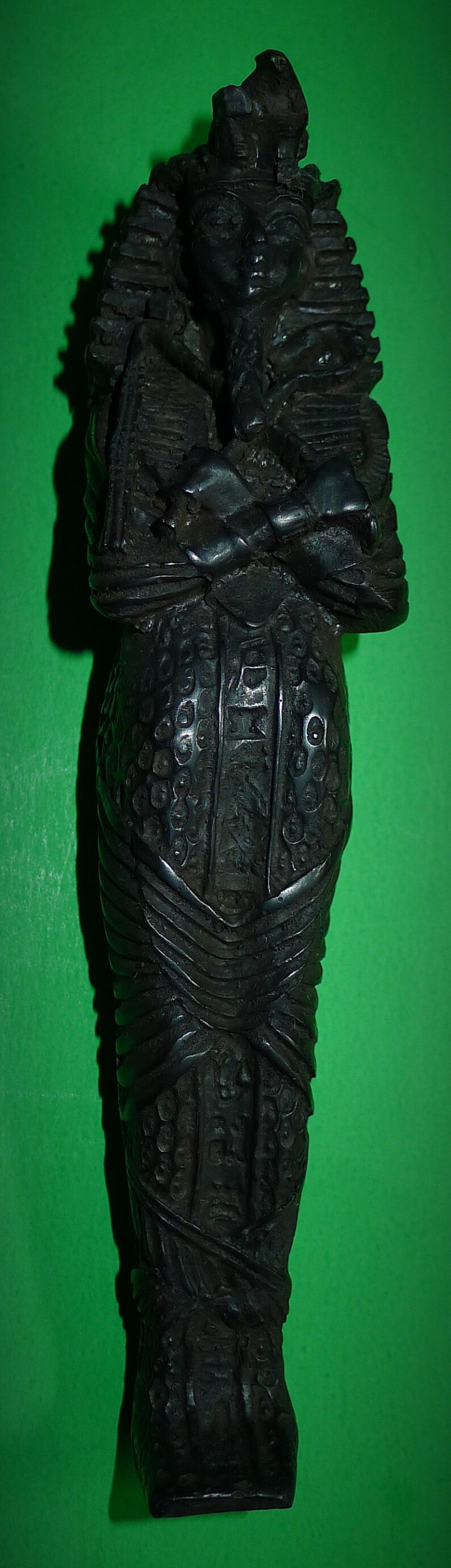 Egyptian Pharaoh Sarcophagus, Black With Mummy - 7" - Etsy