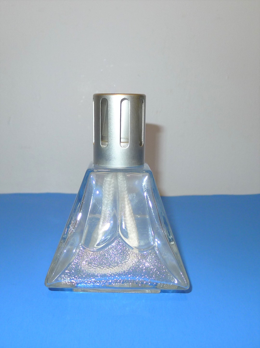 Beautiful BERGER Lamp in Pyramid Shapevintage Clear Catalytic Oil ...