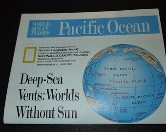 1992 World Map - Etsy