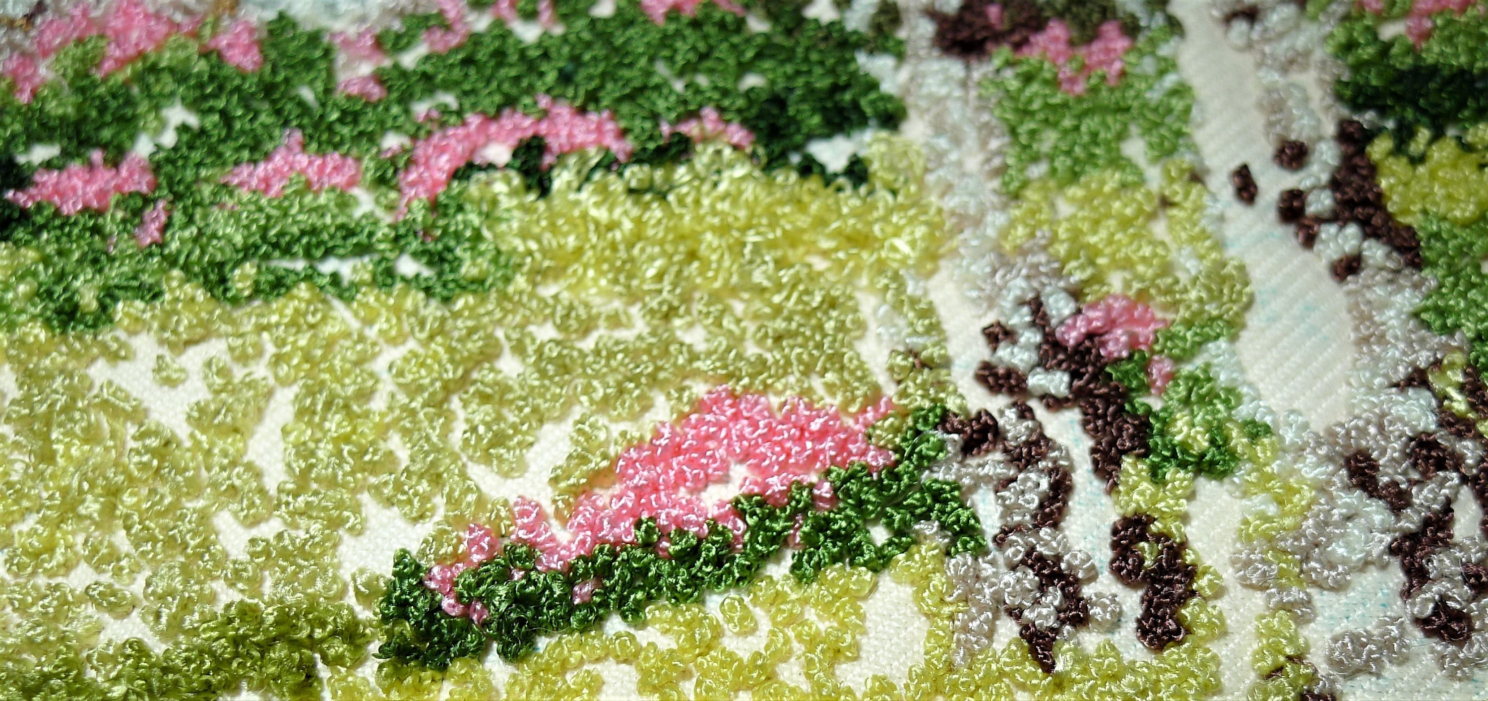 Japanese Punch Embroidery Canadian House 15 X 11 - Etsy Canada