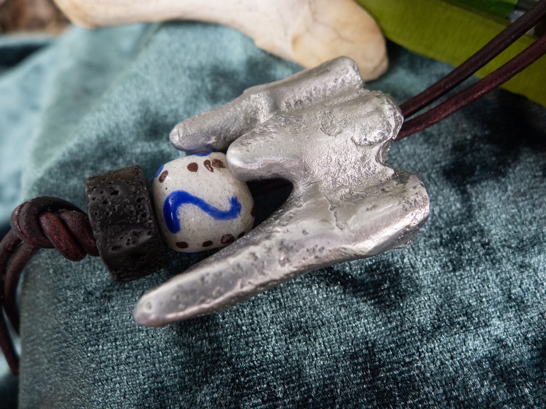 Elk Tooth Bolo Tie, Aluminum Cast Elk Tooth, Metal Taxidermy Necklace ...