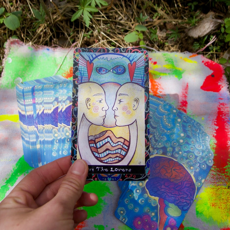 Psychedelic Tarot - Etsy