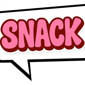 Slang Photo Booth Prop Pack | Printable Party Speech Bubbles - Etsy