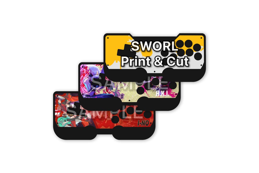 SWORL Junkfood Arcades Custom Print and Cut - Etsy