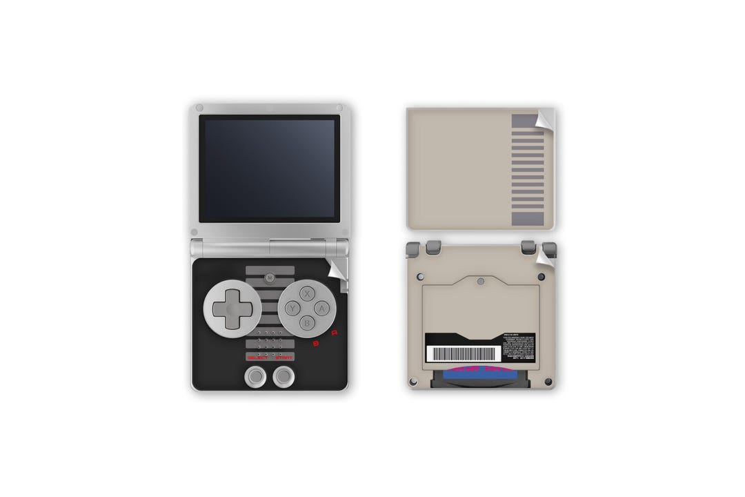 Anbernic RG35XXSP NES Inspired Skins - Etsy