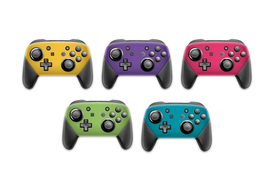 Game Boy Color Inspired Skin for Nintendo Pro Controller - Etsy