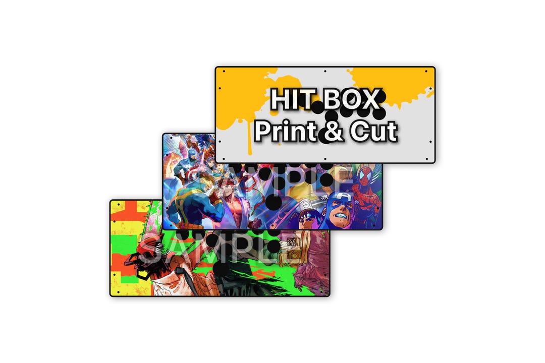 Hit Box Custom Print and Cut - Etsy