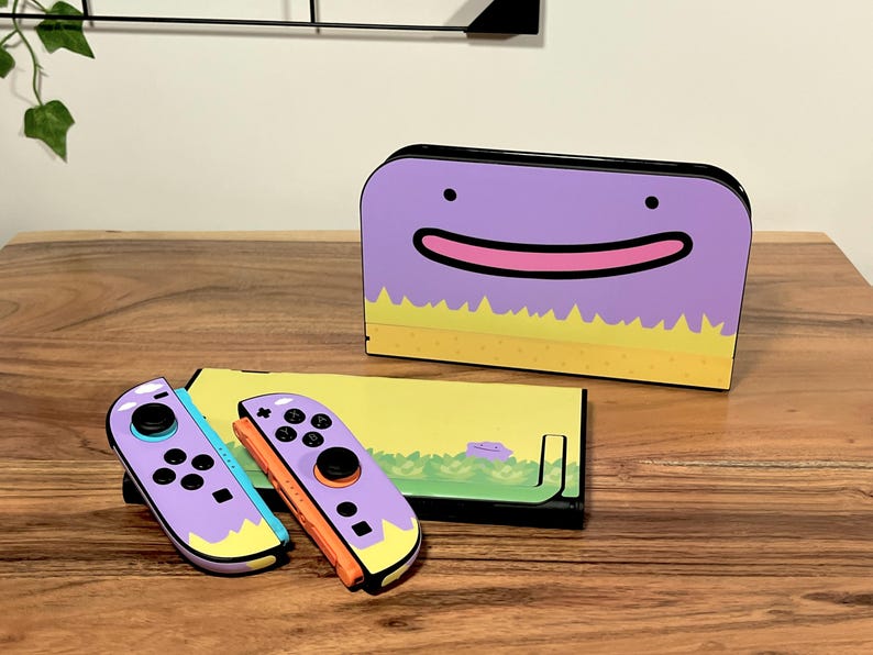 Nintendo Switch 2 Pokémon Pokopia Inspired Skins - Etsy