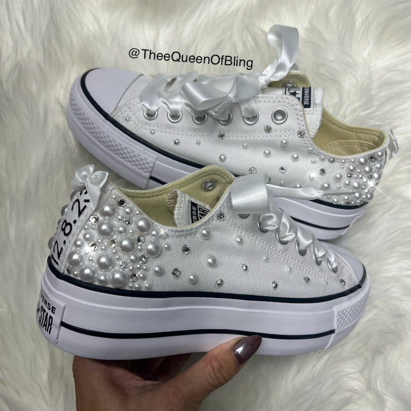 Wedding Converse - Etsy