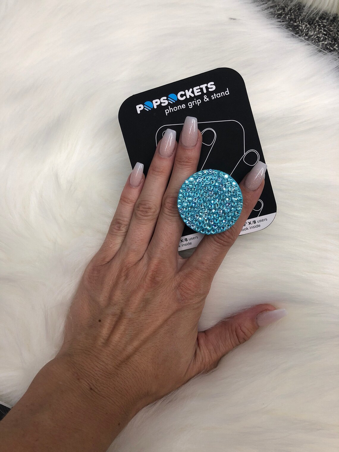 Blinged Popsocket Swarvoski Popsockets for Iphone Popsocket - Etsy