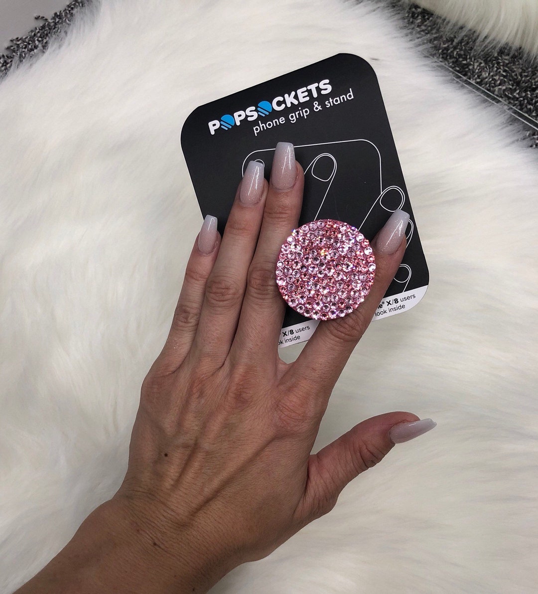 Blinged Popsocket Swarvoski Popsockets for iPhone Popsocket - Etsy