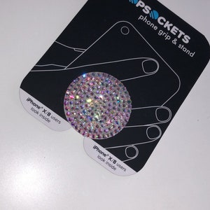 Blinged Pop Sockets, Crystal Popsocket , Swarvoski Popsocket, Popsocket ...