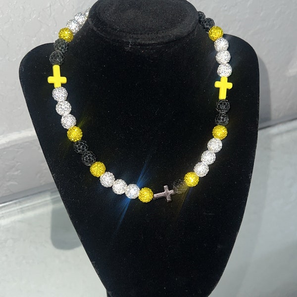 Baseball Beaded Necklace - Etsy