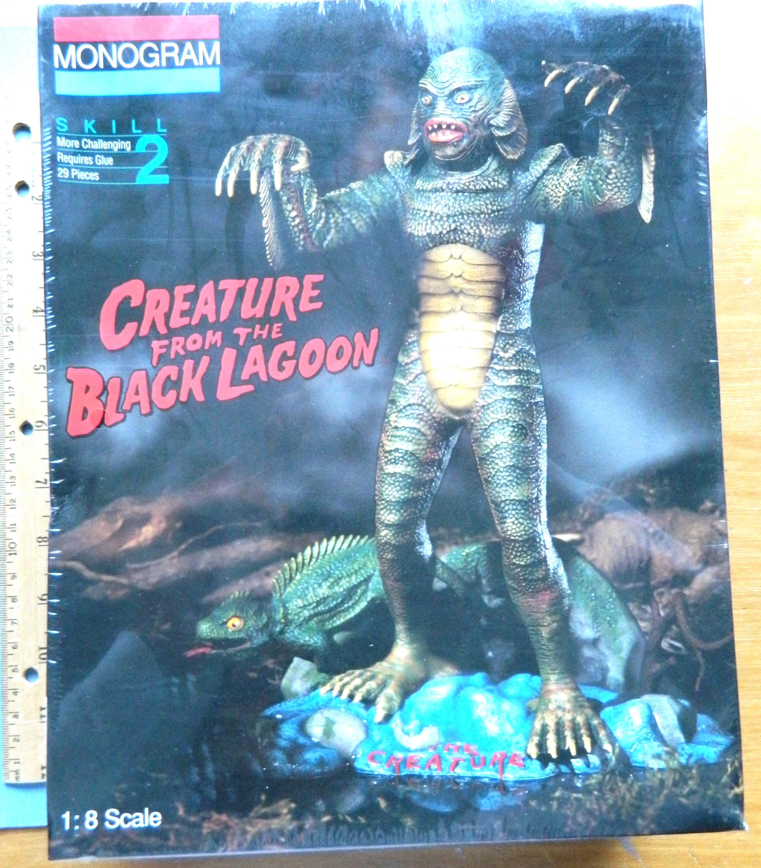 Revell Monogram 1/8 Scale Creature From Black Lagoon Plastic Model Kit ...