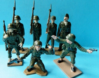 Metal Toy Soldier - Etsy