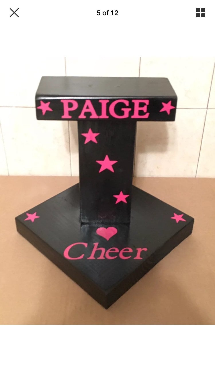 Cheerleading Stand Personalized - Etsy