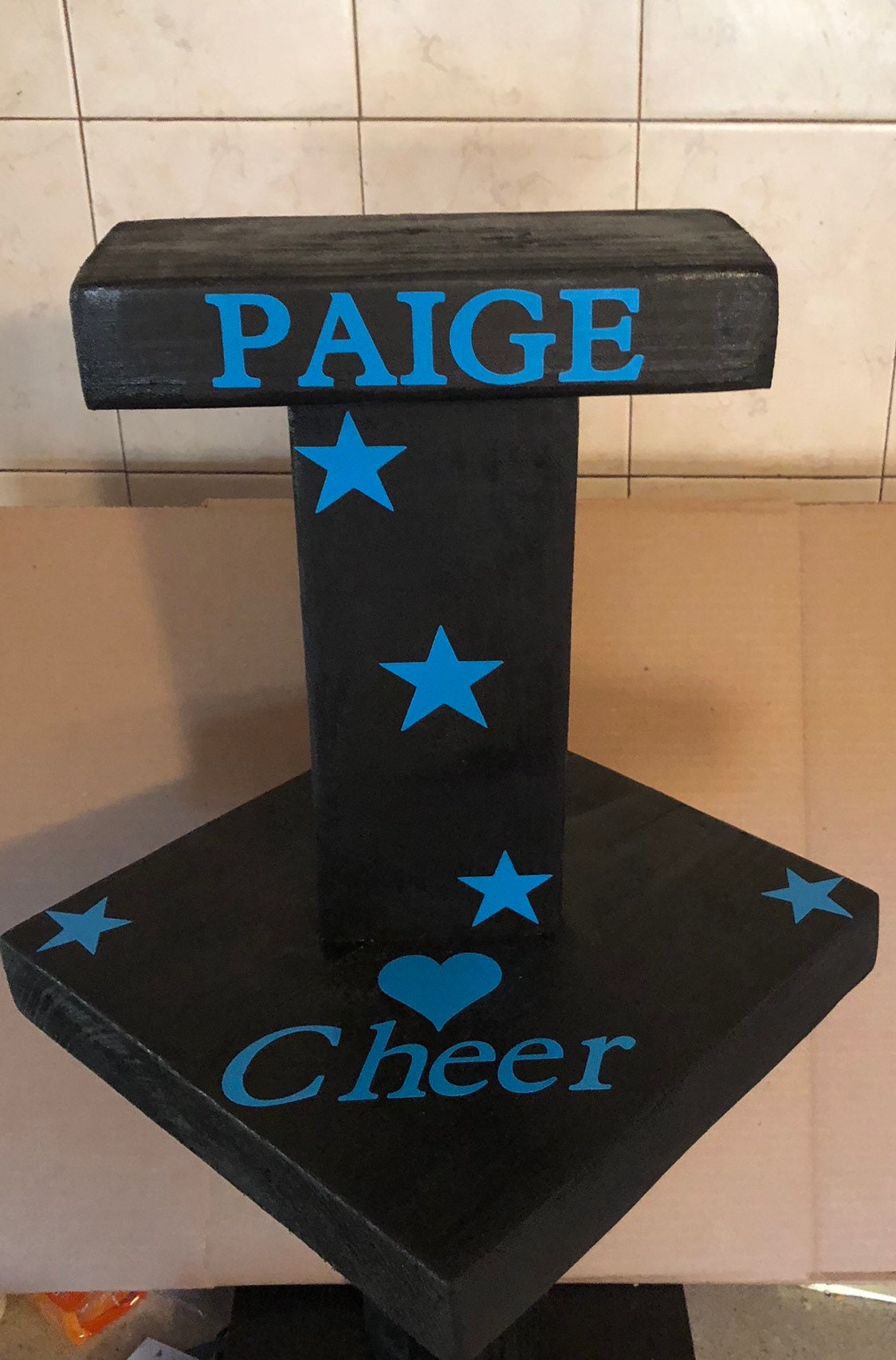 Cheerleading Stand Personalized - Etsy