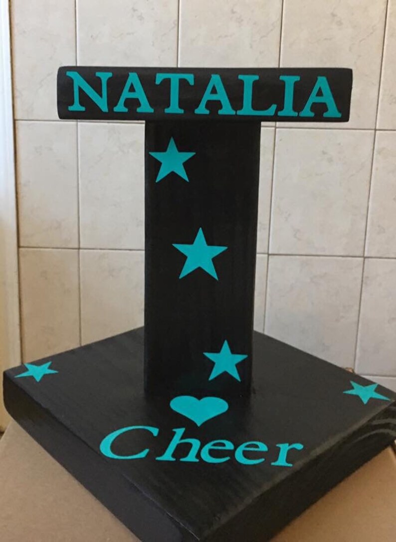 Cheerleading Stand Personalized - Etsy