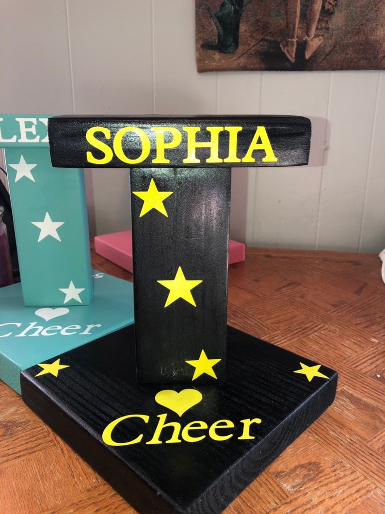 Cheerleading Stand Personalized - Etsy