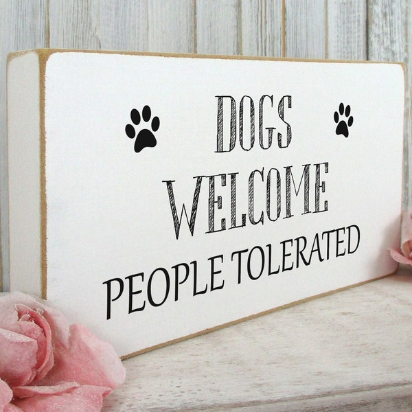 Dog Welcome Sign - Etsy UK