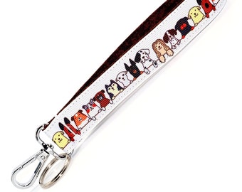 Dog Wrist Keychain - Etsy