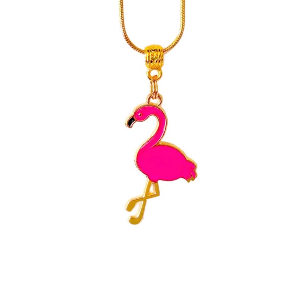 Flamingo Necklace - Etsy