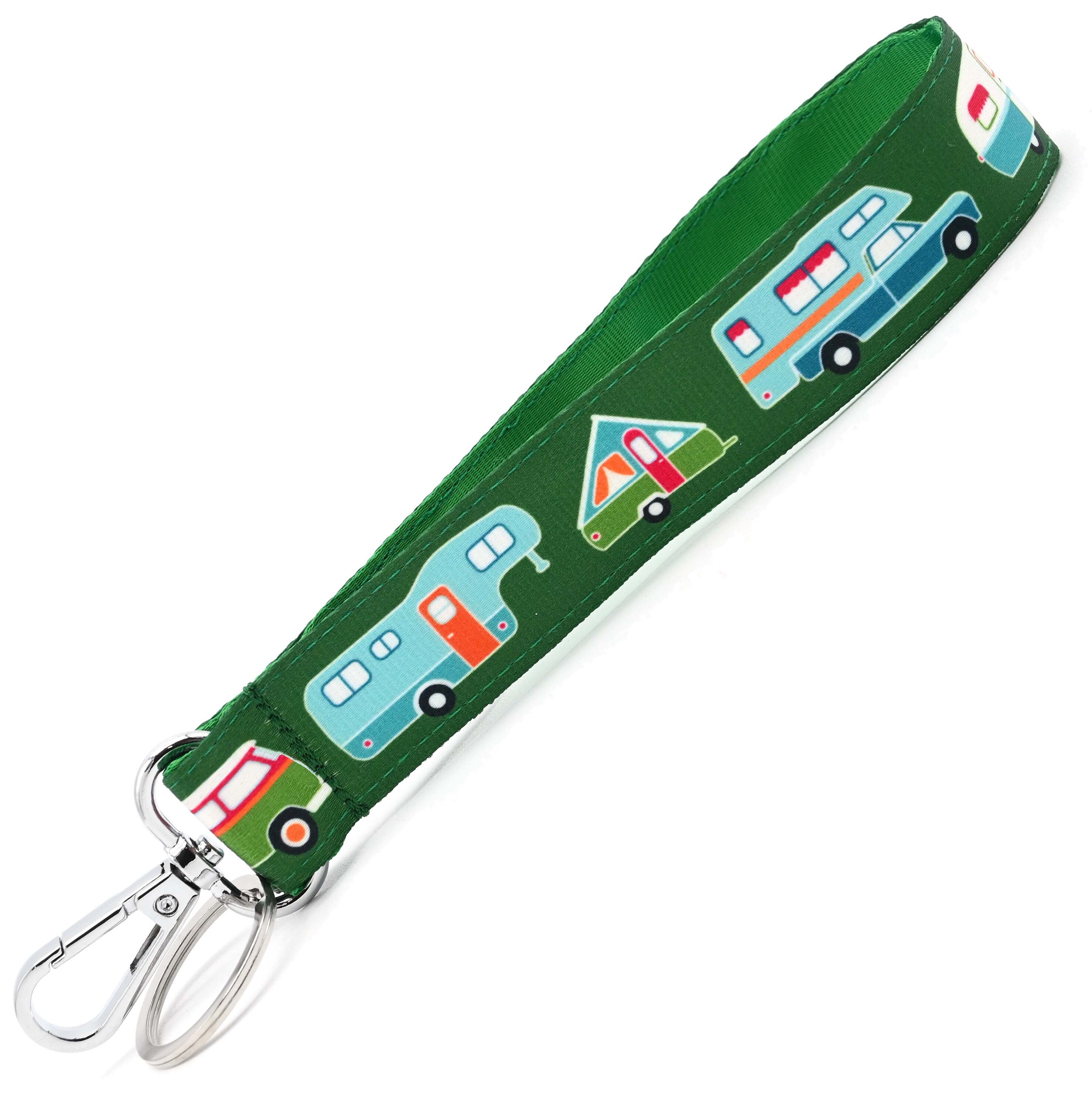 Camper Keychain • 5 Colors Available • Key Fob • Vintage Car & Trailer ...