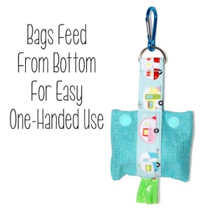 Dog Poop Bag Dispenser & Clip • RV Camper Prints • Fashion Tote Waste ...