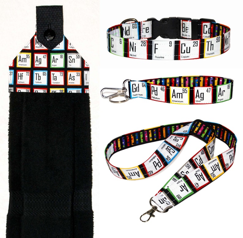 Periodic Table Lanyard Science Neck Strap Teacher Gift - Etsy