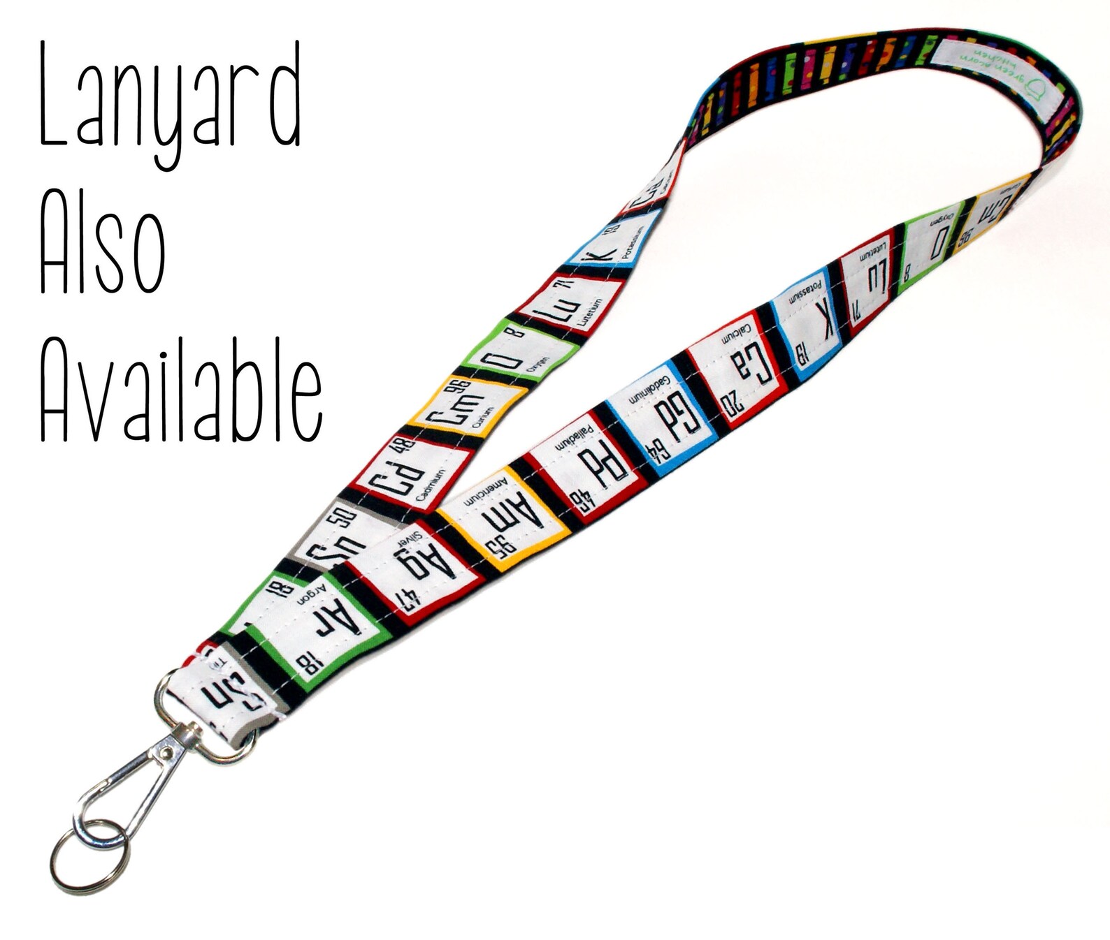 Periodic Table Key Chain • Periodic Table Key Fob • Wristlet • Science ...