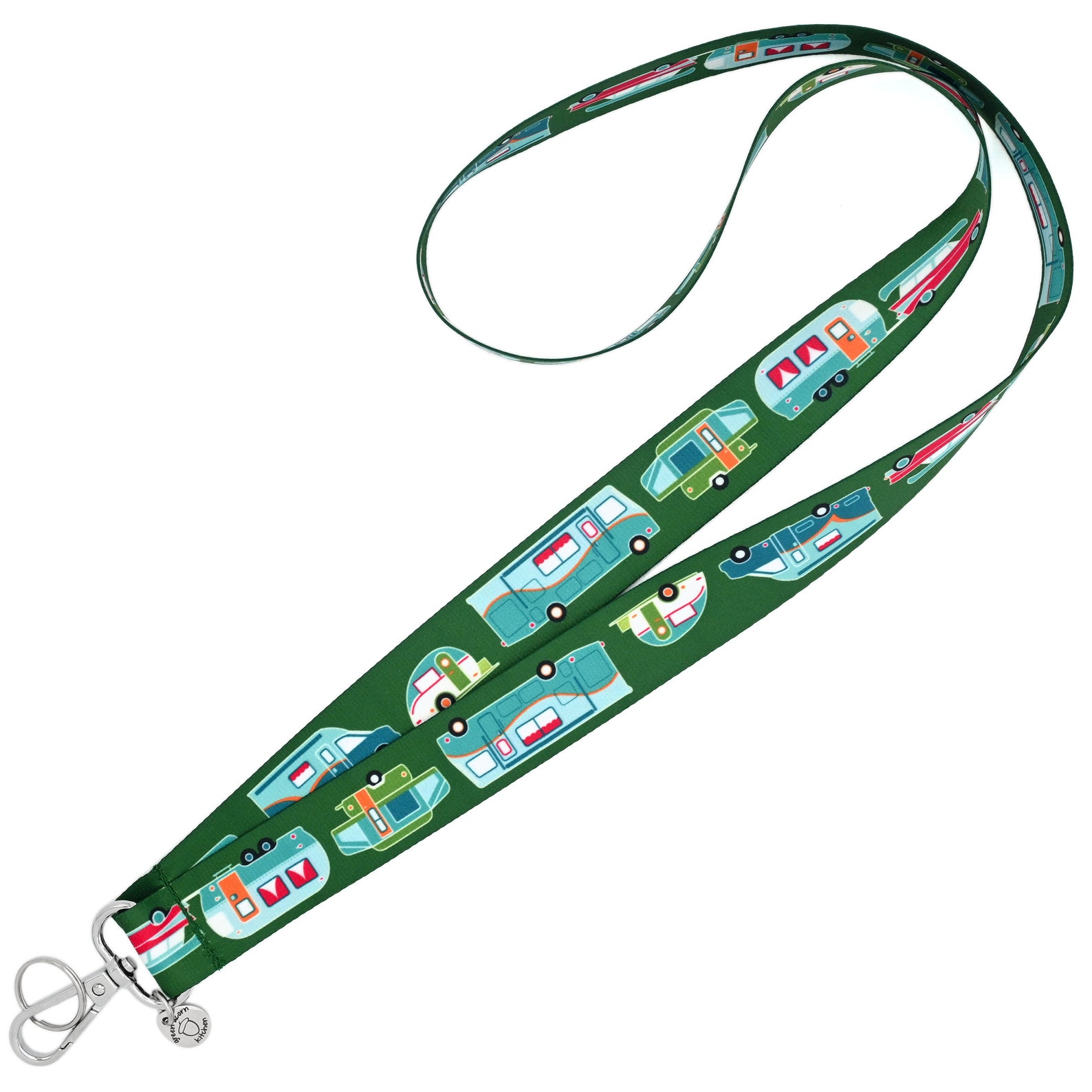 RV Camping Lanyard • 5 Colors Available • ID Badge Holder • Vintage ...
