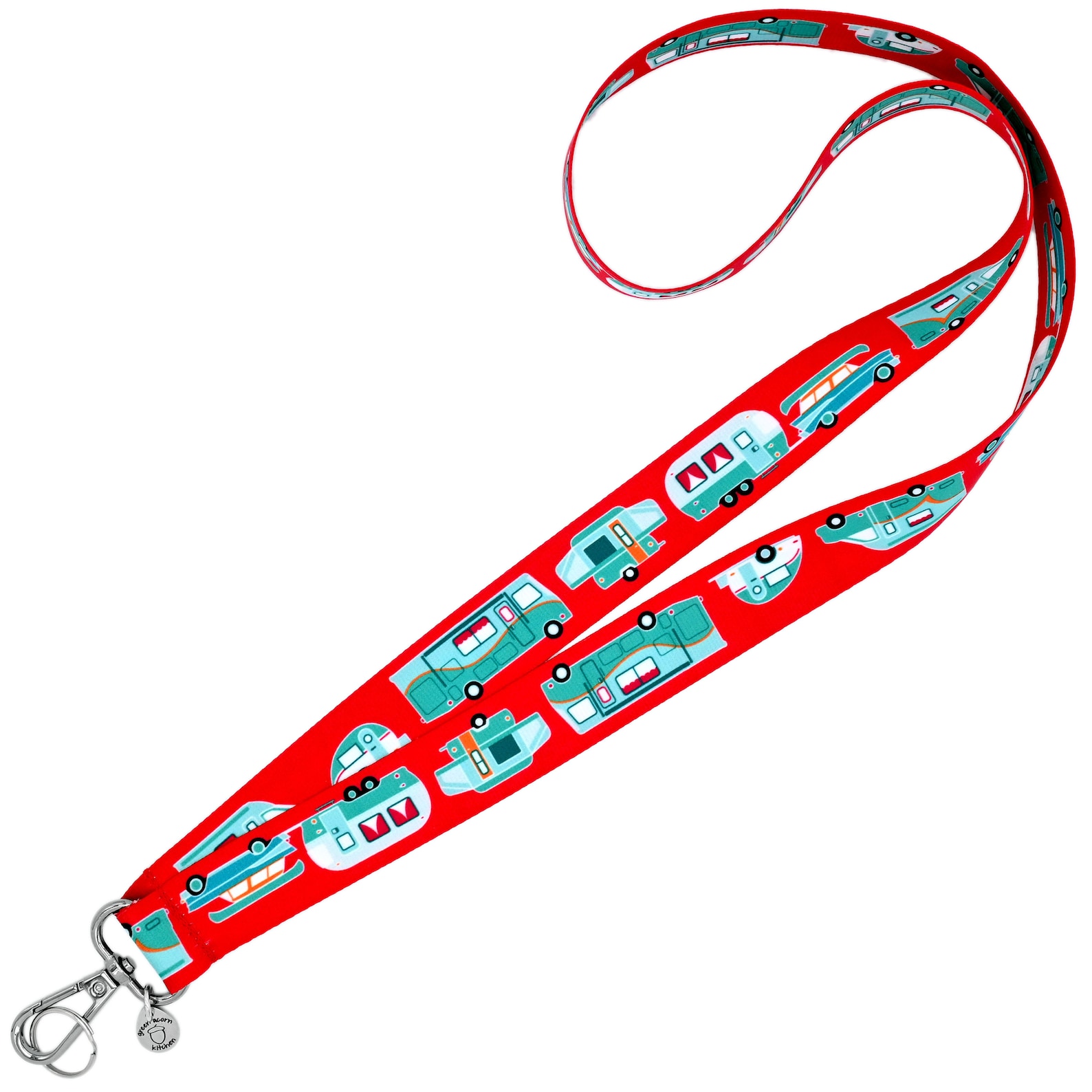 RV Camping Lanyard • 5 Colors Available • ID Badge Holder • Vintage ...