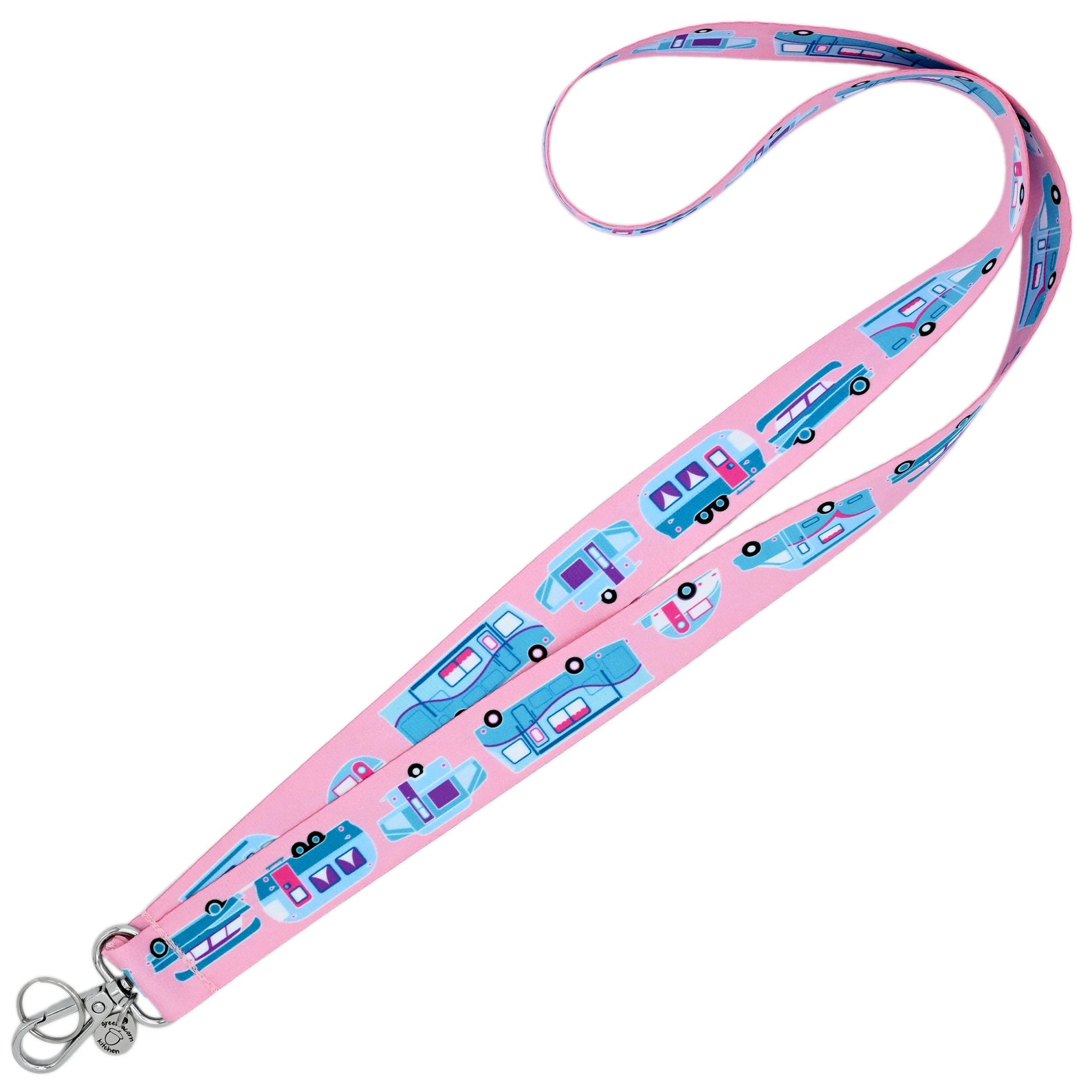 RV Camping Lanyard • 5 Colors Available • ID Badge Holder • Vintage ...