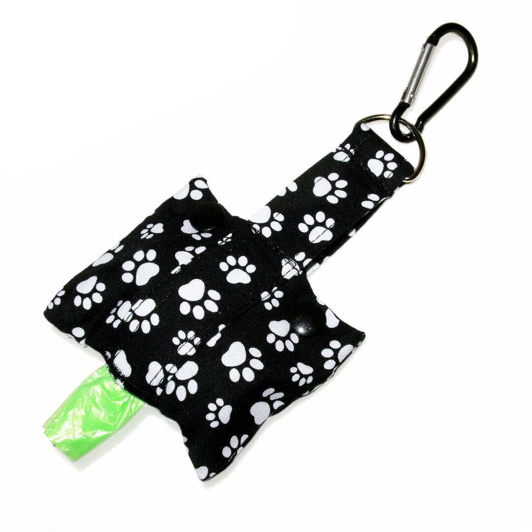 Fashion Tote Waste Bag Holder • Dog Poop Bag Dispenser With Clip ...