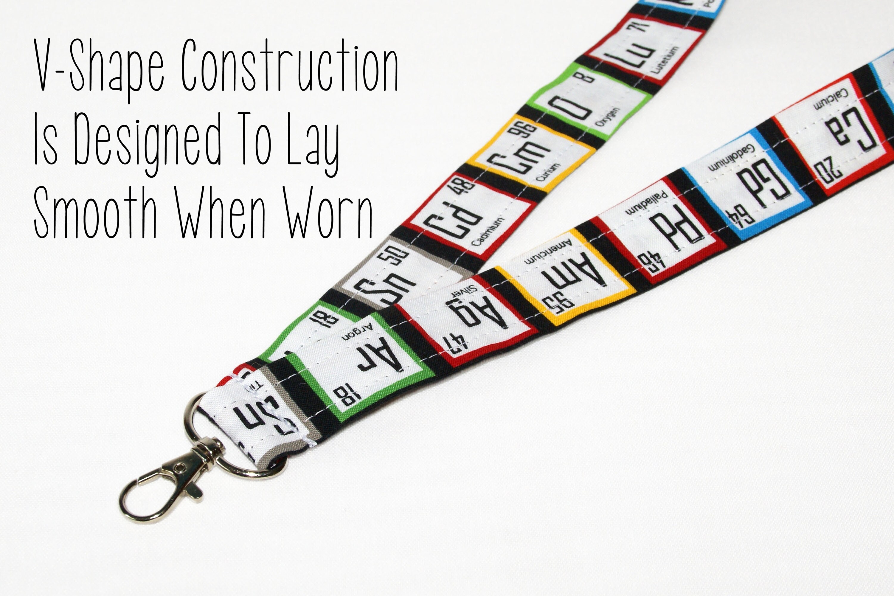 Periodic Table Lanyard Science Neck Strap Teacher Gift | Etsy