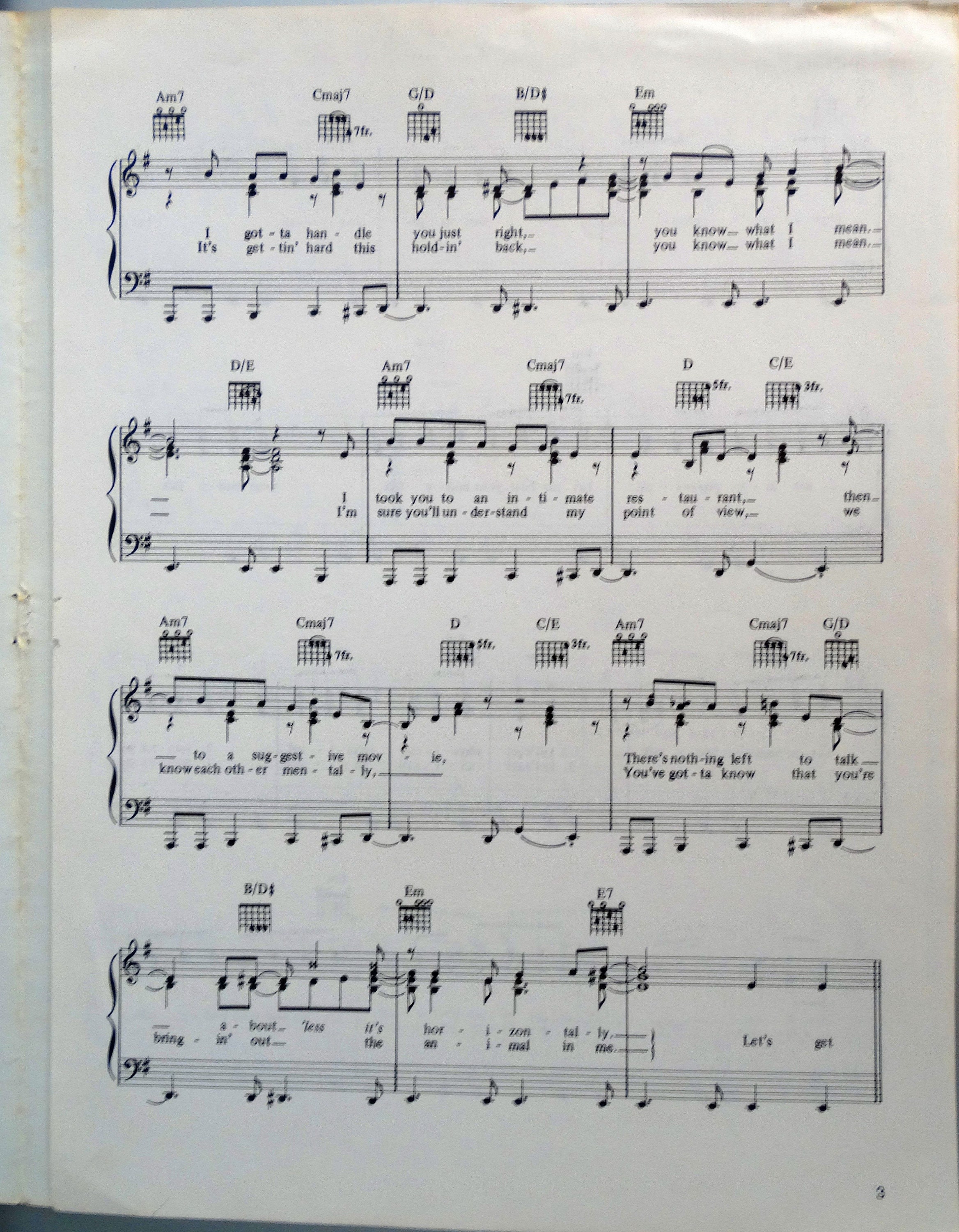 Physical, vintage partituras por Steve Kipner y Terry Shaddick ...