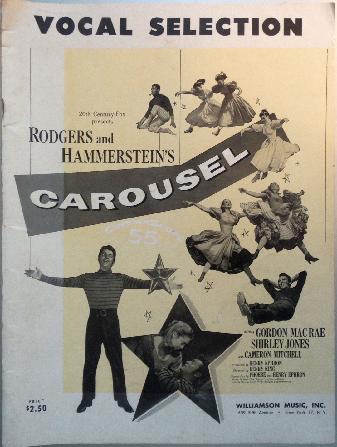 Vocal Selection: Rodgers and Hammerstein's "carousel" Vintage Music ...
