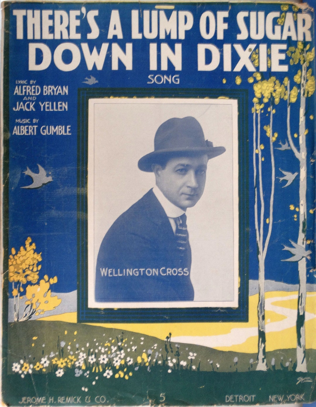 There's A Lump of Sugar Down in Dixie by Alfred Bryan, Jack Yellen ...