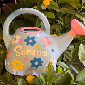 Children's Plastic Watering Can Personalized, Kids Summer Birthday ...