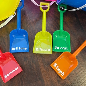 Bucket Pail and Shovel Personalized Summer Beach Kids Toy, Summer Beach ...