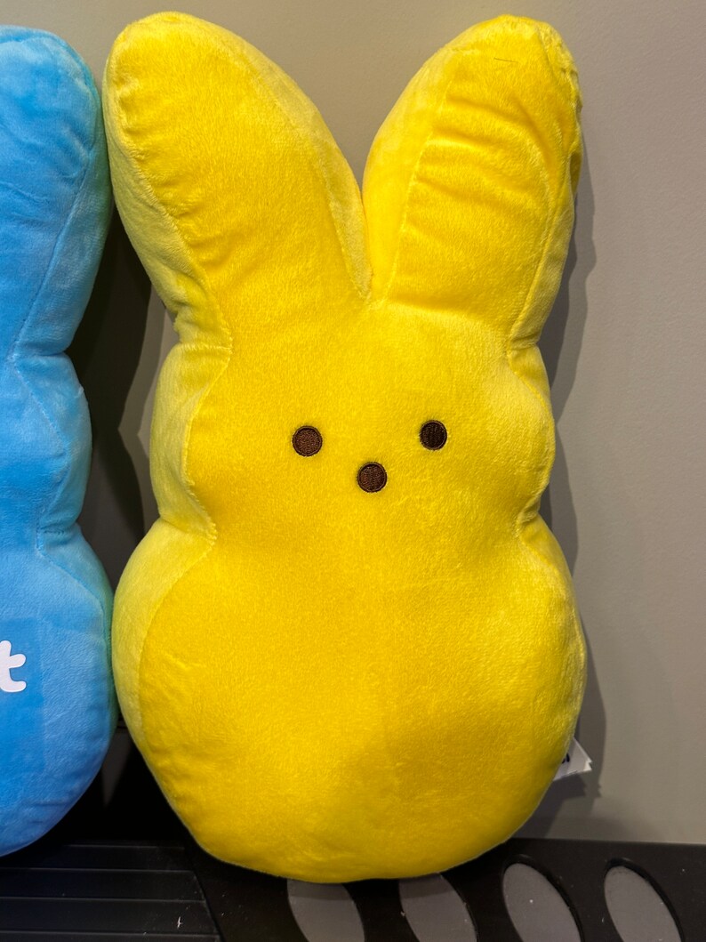 Extra Large 15” Personalized Plush Bunny Easter Peeps, Easter ...