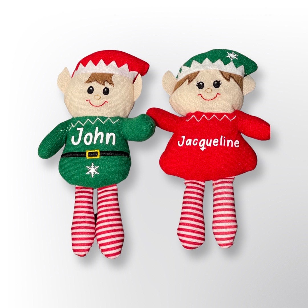 Cute Personalized Christmas ELF Stocking Stuffer, Christmas Boy Girl ...