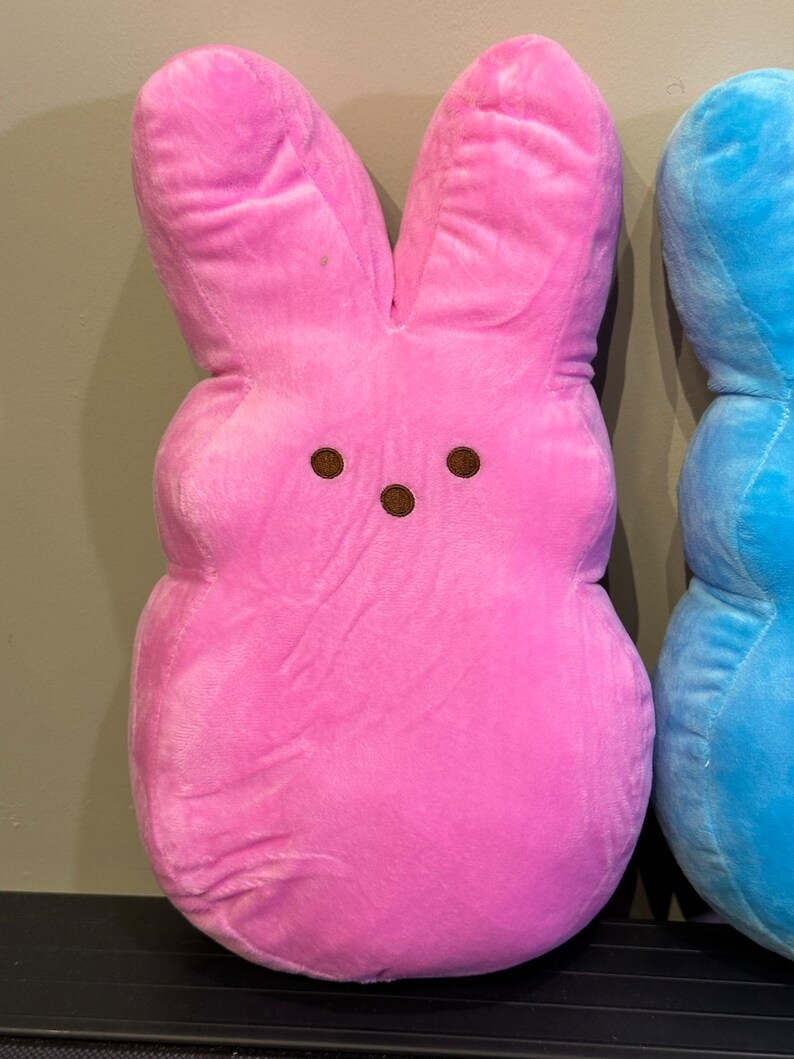 Extra Large 15” Personalized Plush Bunny Easter Peeps, Easter ...