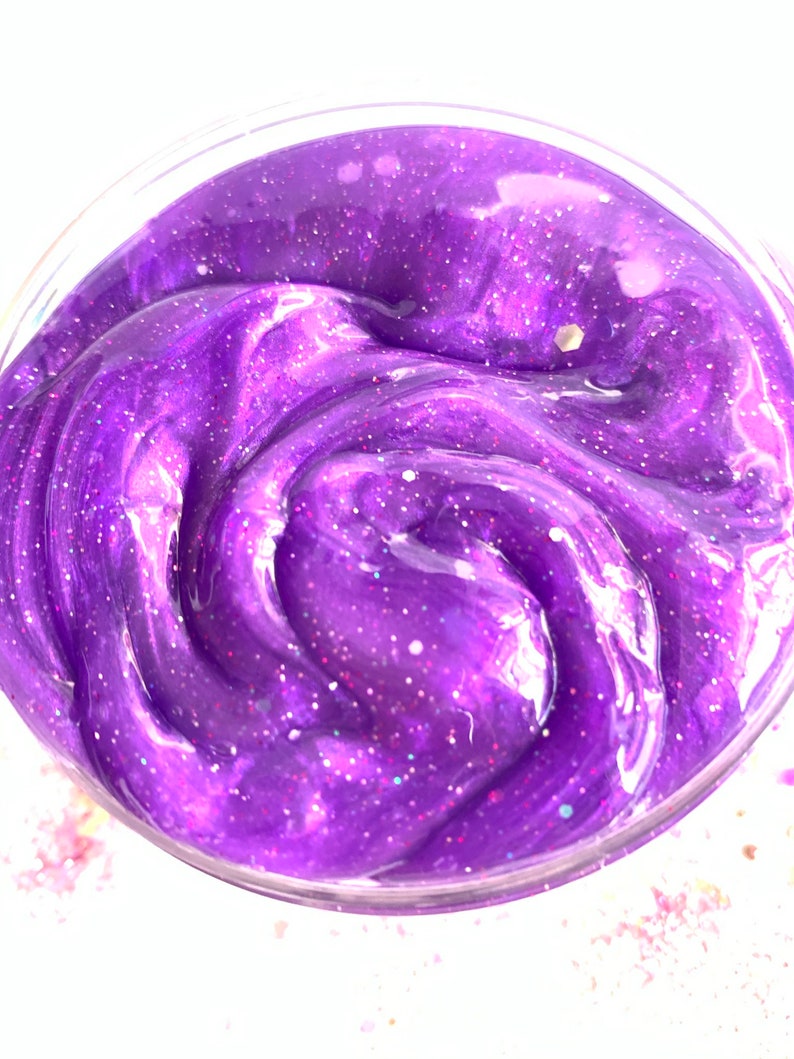 Sugar Plum Fairy Glitter Slime Scented Slime Purple Ballerina | Etsy