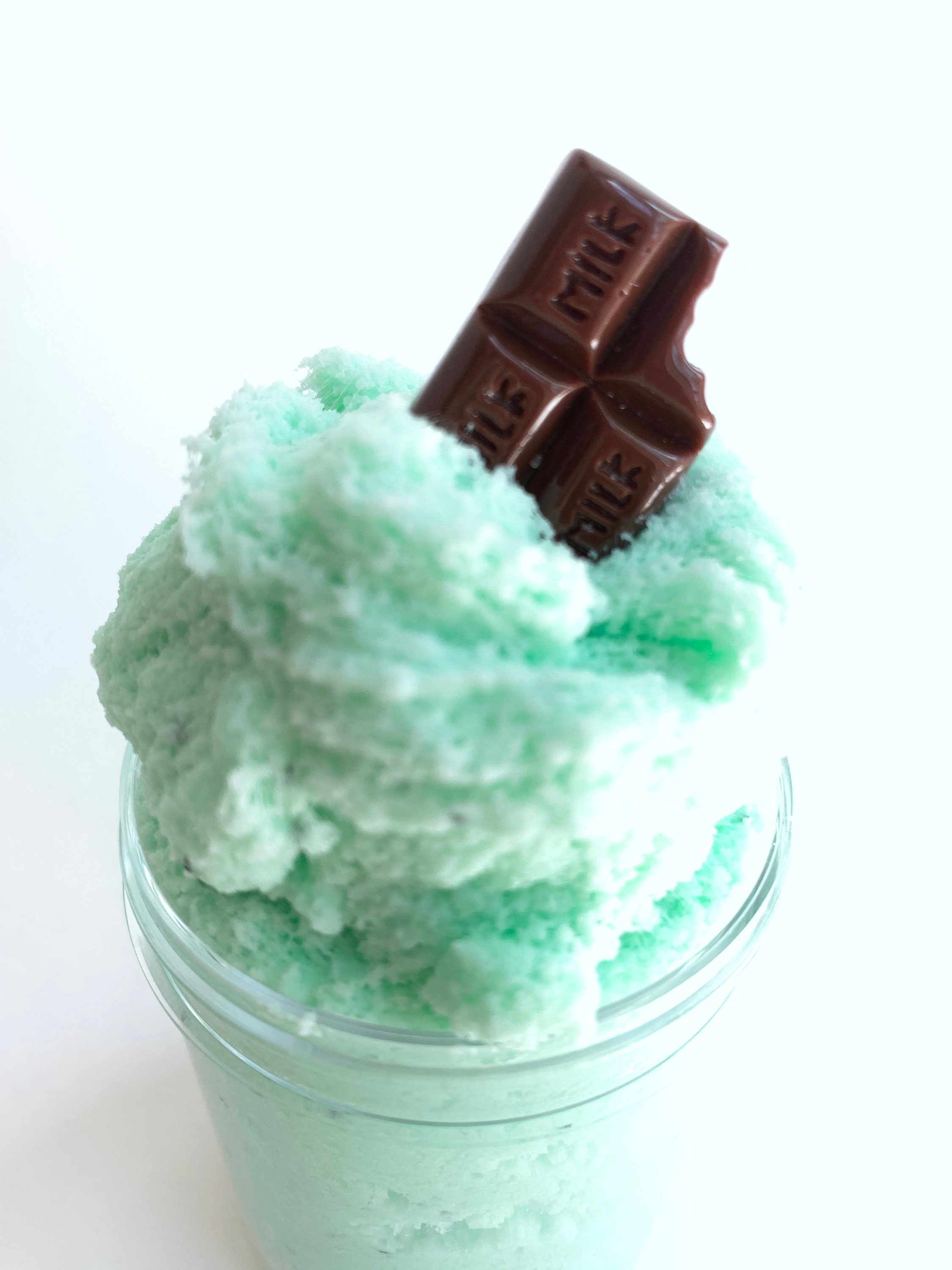 Mint Chocolate Ice Cream Slime 8oz Cloud Cream Slime Toys & Games Toys ...