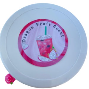 Dragon Fruit Jelly Cube Slime Pink Clear Scented Slime, Birthday Party ...